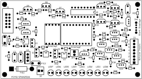Microcontroller Display Module For Electronics Education