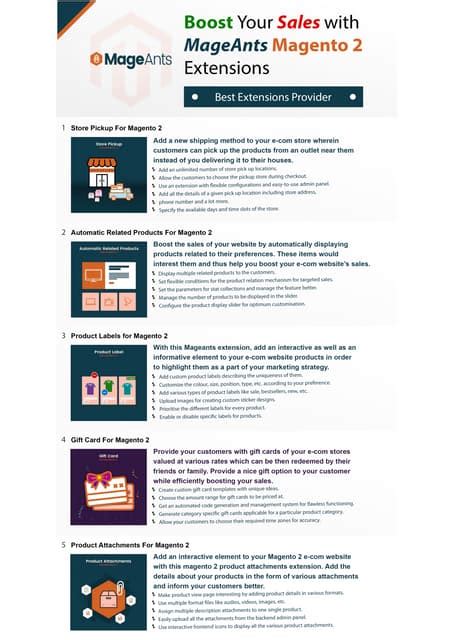 Mageants Magento 2 Extensions Pdf