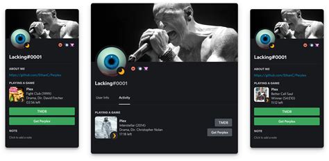 Github Ethanc Perplex Discord Rich Presence Implementation For Plex