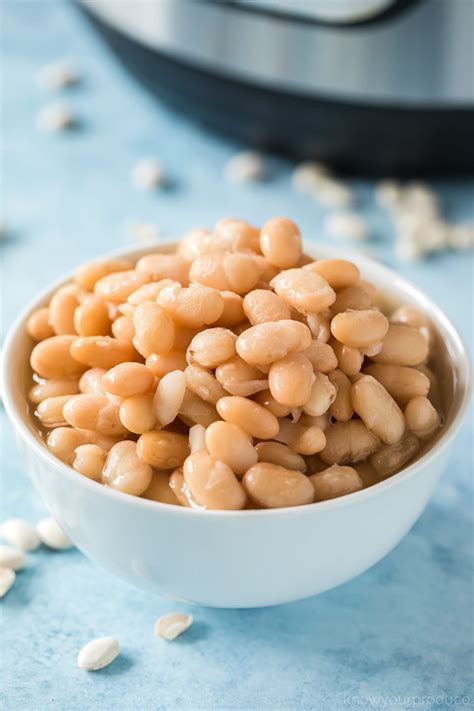 Instant Pot White Beans Great Northern Beans No Soak Method Know Your Produce