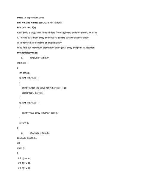 Practical 5 Pdf