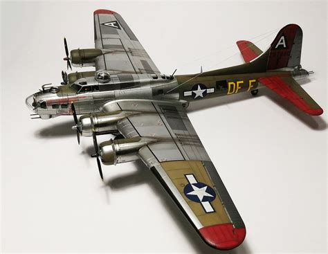 B 17g Scale Model Airplane By Attila Blazsek