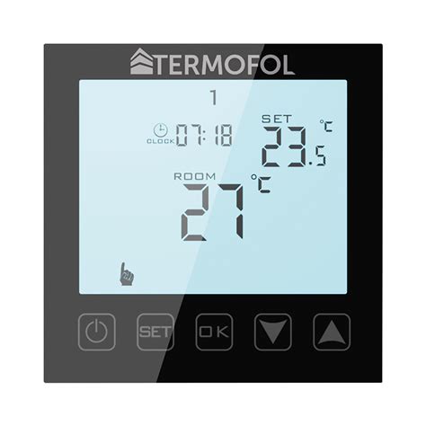 Терморегулятор Tf H1 черный Termofol в Кишиневе Молдова Интернет магазин Supraten Md