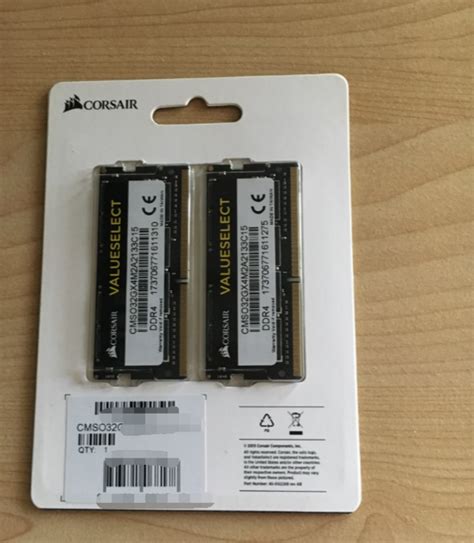 CORSAIR 海盗船 DDR4 2133mhz 16GB 笔记本内存条 二手 闲置转让 什么值得买