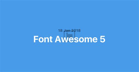Bulma Supports Font Awesome 5 Bulma A Modern Css Framework Based On
