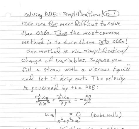 13 solving pdes by simplification