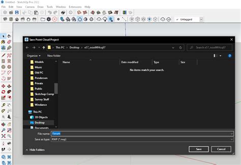 import using scan essentials sketchup sketchup community