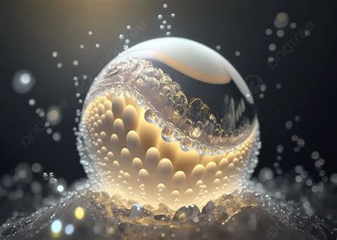 판타지 크리스탈 진주 섬세한 어두운 배경 꿈 결정 진주 배경 일러스트 및 사진 무료 다운로드 Pngtree