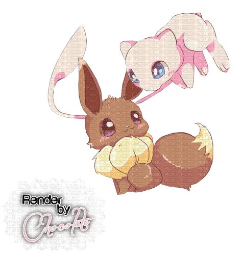 Eevee And Mew Free Png Picmix