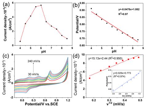 Effects Of The Ph On The Oxidation Peak Currents Of Tryptophan 1 0 ×