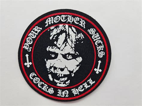 The Exorcist Your Mother Sucks Cks In Hell Screen Printed Patch Etsy