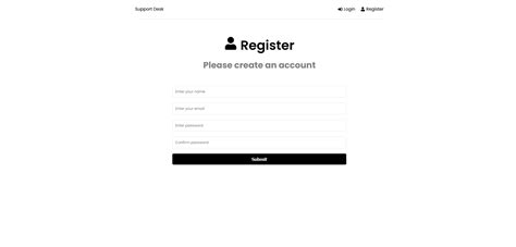 Support Desk App Using React Redux And Mongodb
