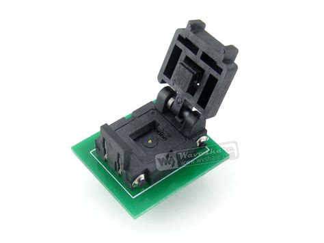 QFN TO DIP C Plastronics IC Test Socket Programming Adapter For QFN MLF MLP Package