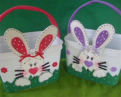 Декоративні дитячі кошики із зайчиками та кроликами Самотужки