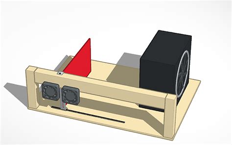 3d Design Mining Rig Wood Tinkercad