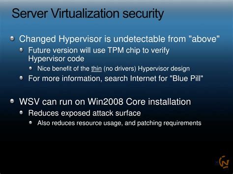 Ppt Windows Server Virtualization In Windows Server 2008 Powerpoint