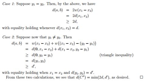 Solved 4 A Let C Be A Binary N M D Code Let C Be