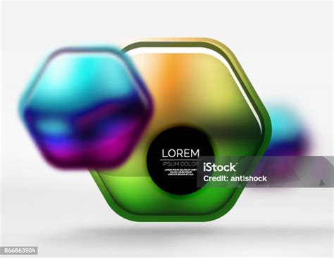 3d 육각형 벡터 디지털 배경에서 금속 현실적인 질감 0명에 대한 스톡 벡터 아트 및 기타 이미지 0명 3차원 형태 개념 Istock