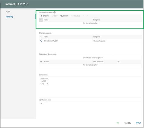 Manage Non Conformances Qualiware Center Of Excellence