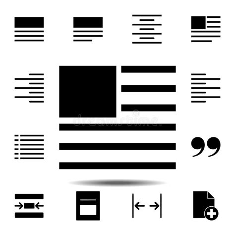 Content Layout Text Icon Simple Glyph Flat Vector Of Text Editor