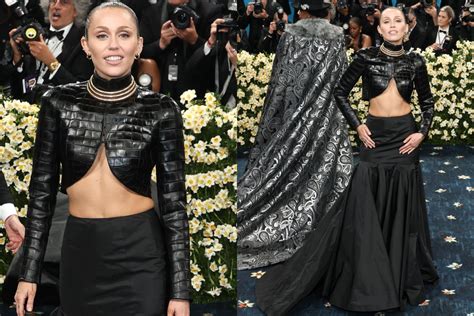 Miley Cyrus Turns Heads With Met Gala 2025 Appearance