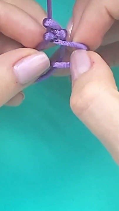 Basic Macrame Knots Tutorial Macrame Tutorial Macrame Knot Short Shorts Youtube