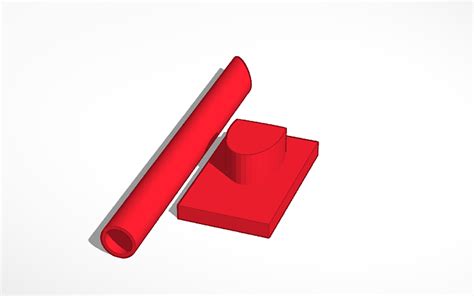 3d Design Tiny Flagpole Tinkercad