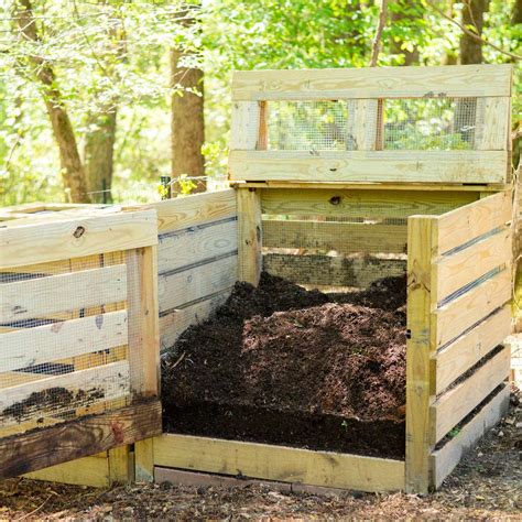 Compost Bin Building Plans Diy 1 To 3 Bin Compost System Compost