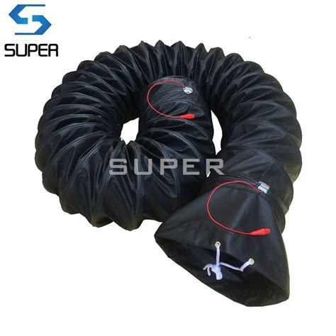 Black Color Explosion Proof Flexible Duct Air Duct Explosion Proof