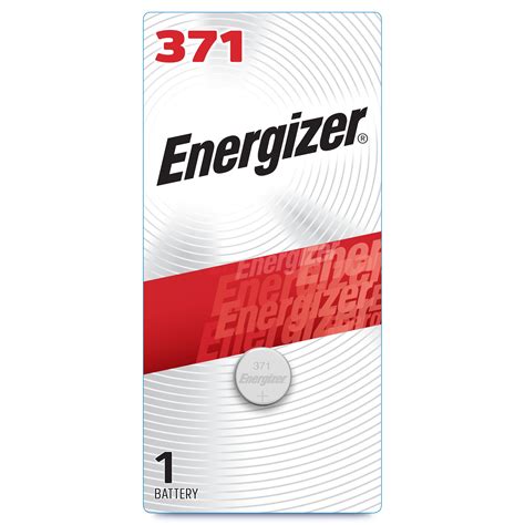 Energizer 371 Silver Oxide Button Battery, 371 cell (1 Pack) - Walmart.com
