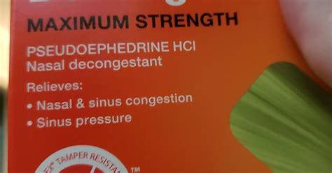 My Generic Sudafed Has Meth Blocking Technology Mildlyinteresting