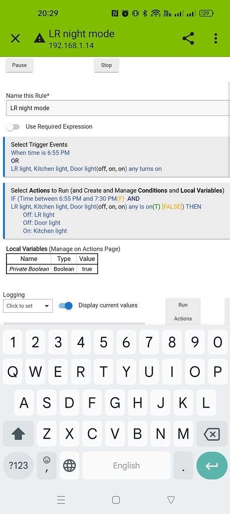 Opinion About A Rule With Time And Light Trigger All Things Rule Machine Hubitat