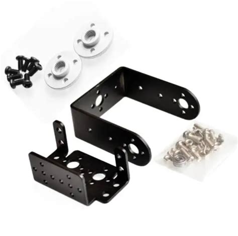 1set 2 DOF Short Pan And Tilt Servos Bracket Sensor Mount Kit For Compatible MG995 Wholesale