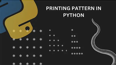 Ashraf Shaikh On Linkedin Solve Any Star Pattern Program In Python