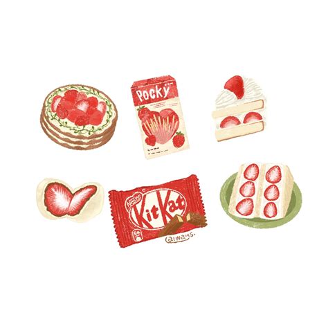 따수운 음식 일러스트 그려요 •˖ॱ 일러스트 포트폴리오 크몽