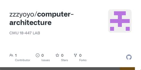 Github Zzzyoyocomputer Architecture Cmu 18 447 Lab