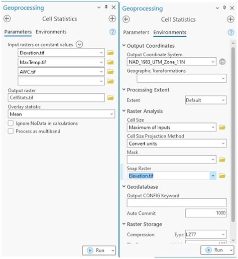 Gis Tools And Techniques For Landscape Ecological Research New Tool Align Rasters Toolbox For
