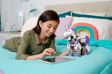 Best Buy Ubtech Jimu Robot Mythical Series Unicornbot Kit Jra0201