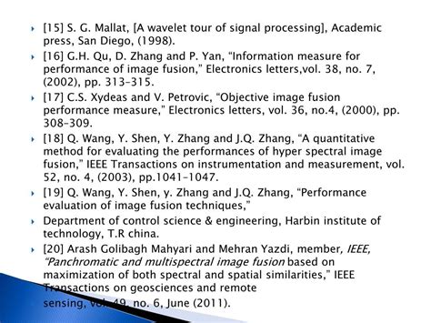 Ppt Image Fusion In Discrete Cosine Transform Domain Using Masking