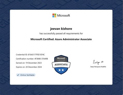 jeevan kishore on linkedin certification professionalgrowth