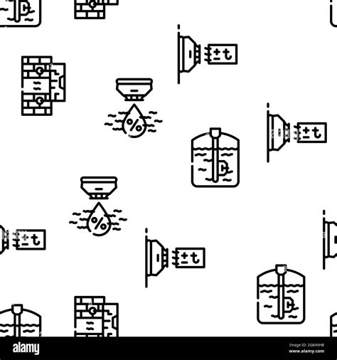 Sensor Electronic Tool Vector Seamless Pattern Stock Vector Image And Art Alamy