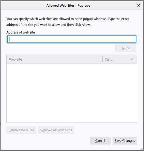 How To Disable Pop Ups