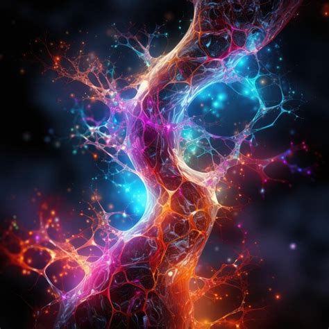 Premium Ai Image Abstract Background And Texture Of Neurons And Neural Networks