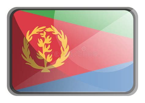 Eritrea Map And Flag In Circle Map Of Eritrea Eritrea Flag Pin Stock