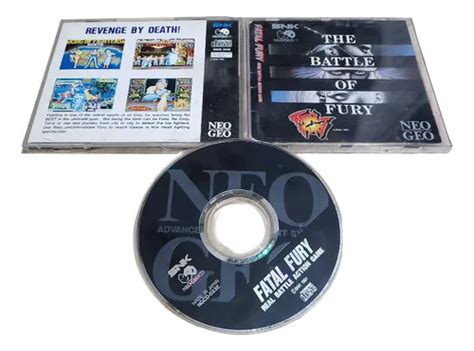 Fatal Fury 1 Americano Do Neo Geo Cd Com Marcas De Uso H33 Mercadolivre