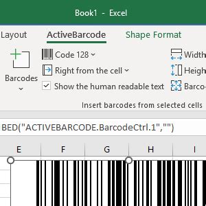 Barcode Add In For Office