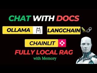 Google Gemma Fully LOCAL RAG ChatBot Using Ollama LangChain Chainlit