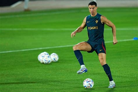 Cristiano Ronaldo Playing Soccer