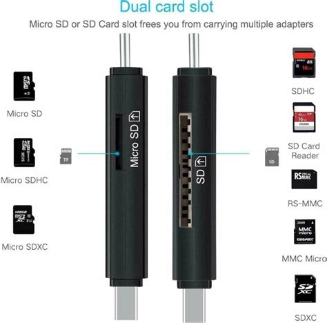 Card Reader Usb 3 0 Type C Micro Sd Tf Otg Smart Memory Adapter Laptop Computer Sk Hopshop