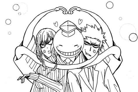 Coloriage Assassination Classroom à imprimer sur ColoriageEnfant Com